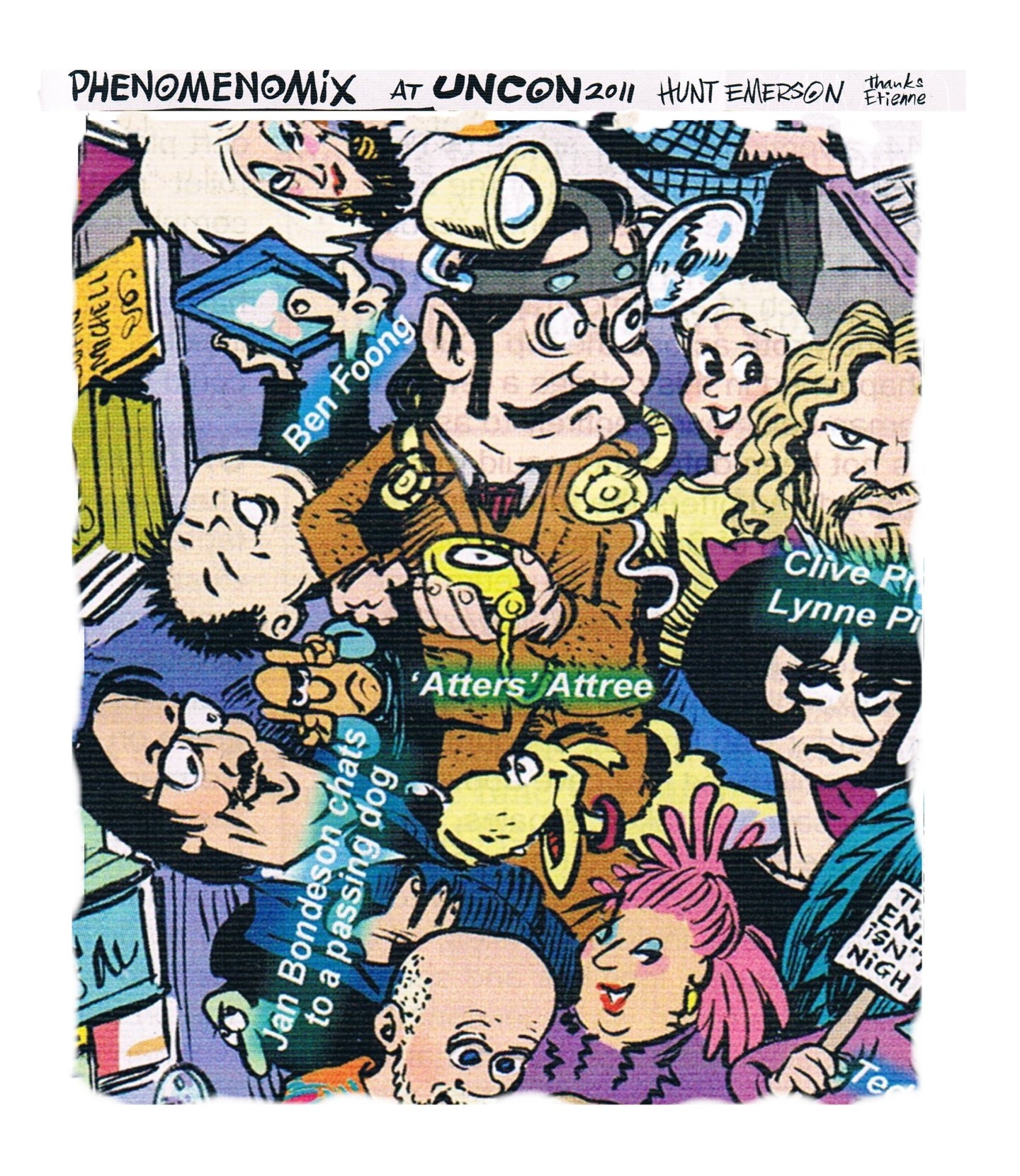 Atters Attree by Cartoonist Hunt Emerson | Michael "Atters" Attree